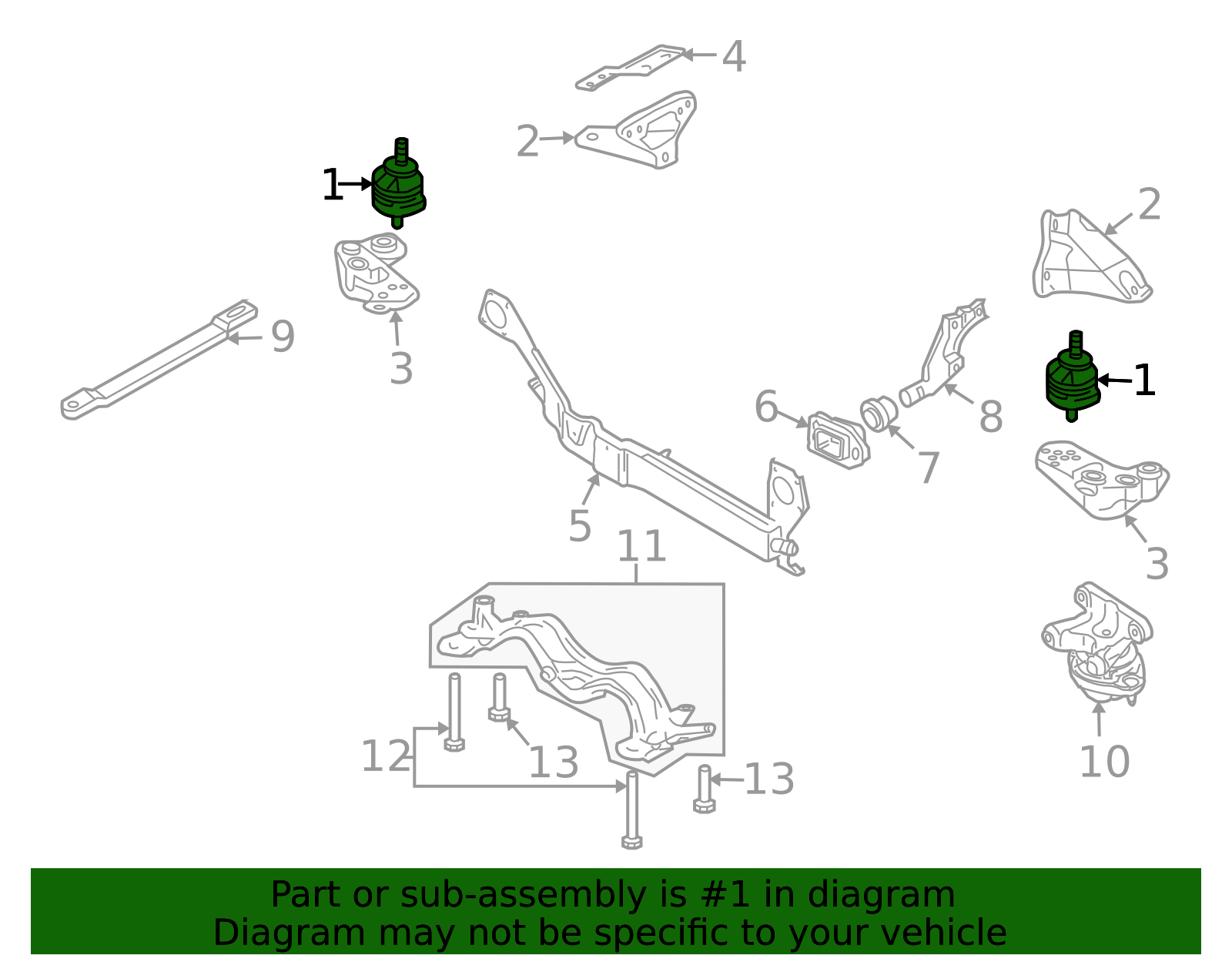 Mount 8E0-199-379-BH | OEM Parts Online
