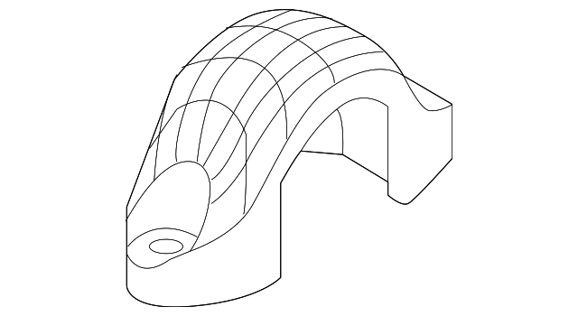 33506861149 - 2016-2024 BMW Stabilizer Bar Bracket (33-50-6-861-149 ...