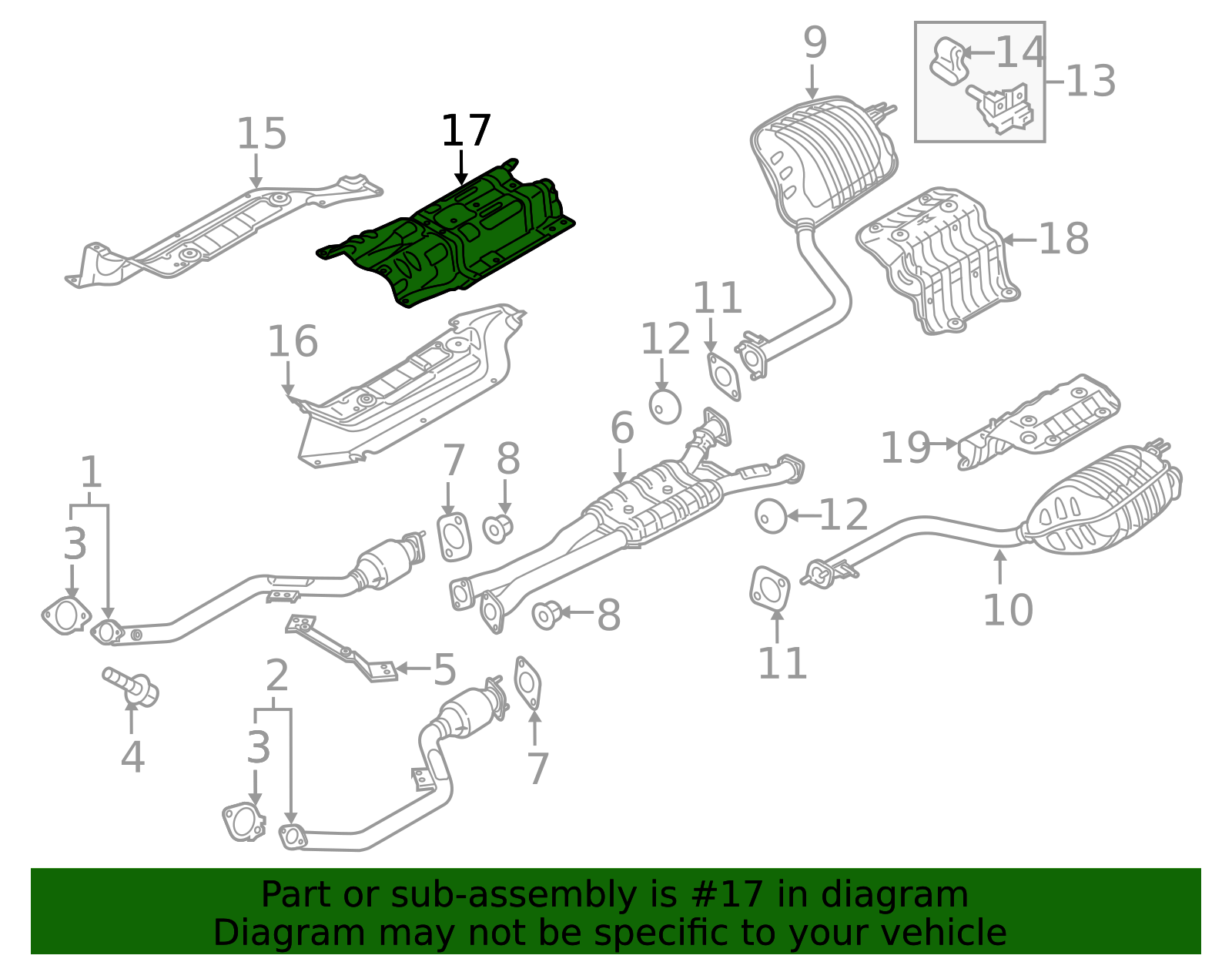 Exhaust Heat Shield - OEM Thermal Protection | AutoNation Parts