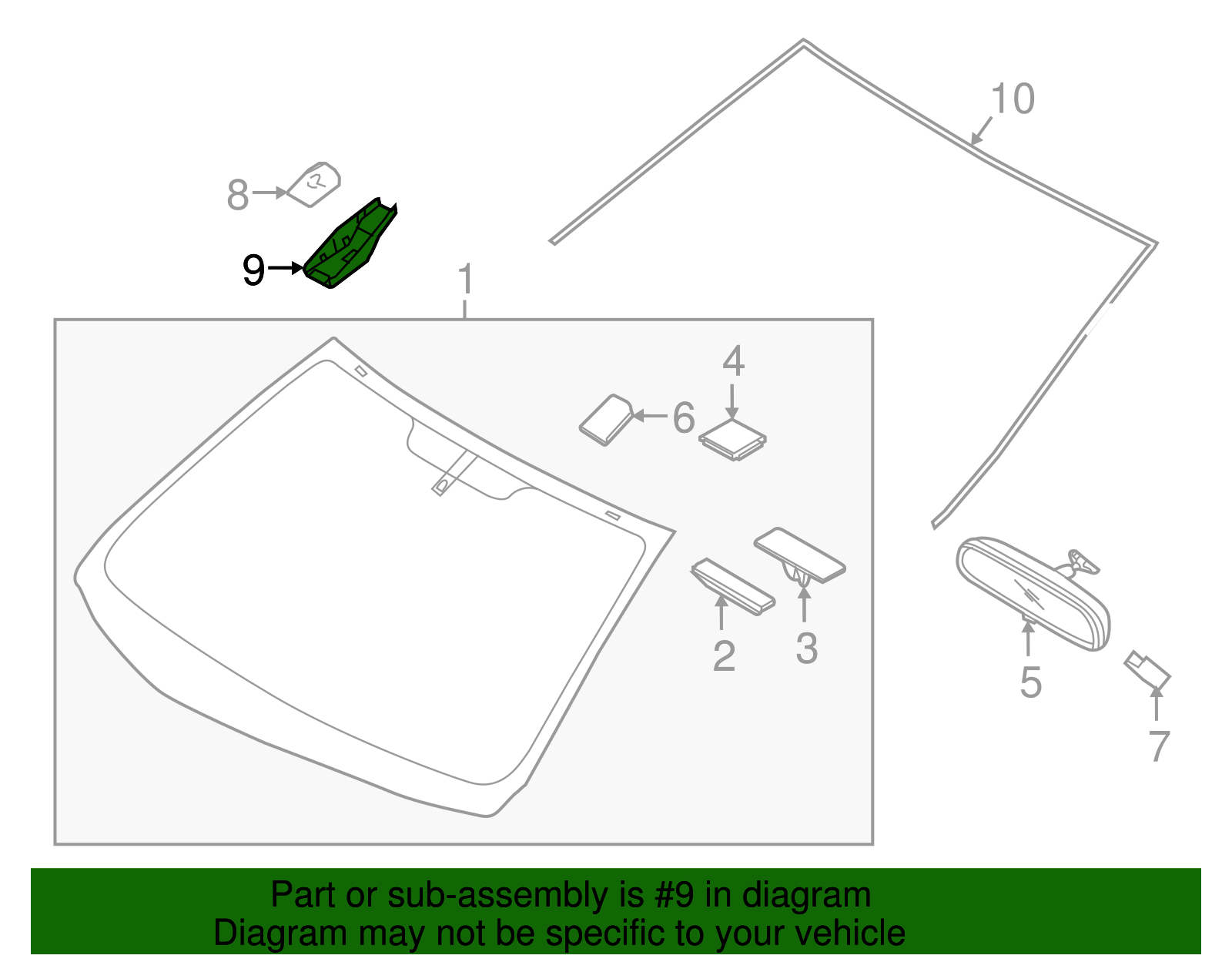 Genuine Control Module Cover for 2017-2020 Hyundai Elantra | Part ...