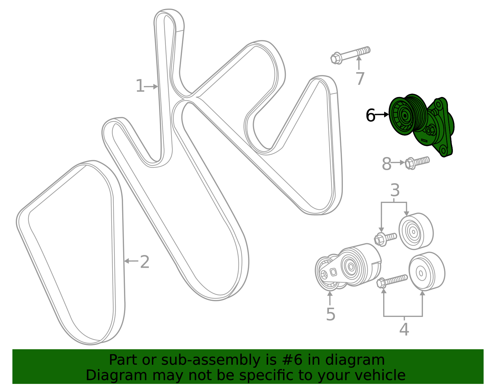 12735533 - Tensioner | Partners Chevy