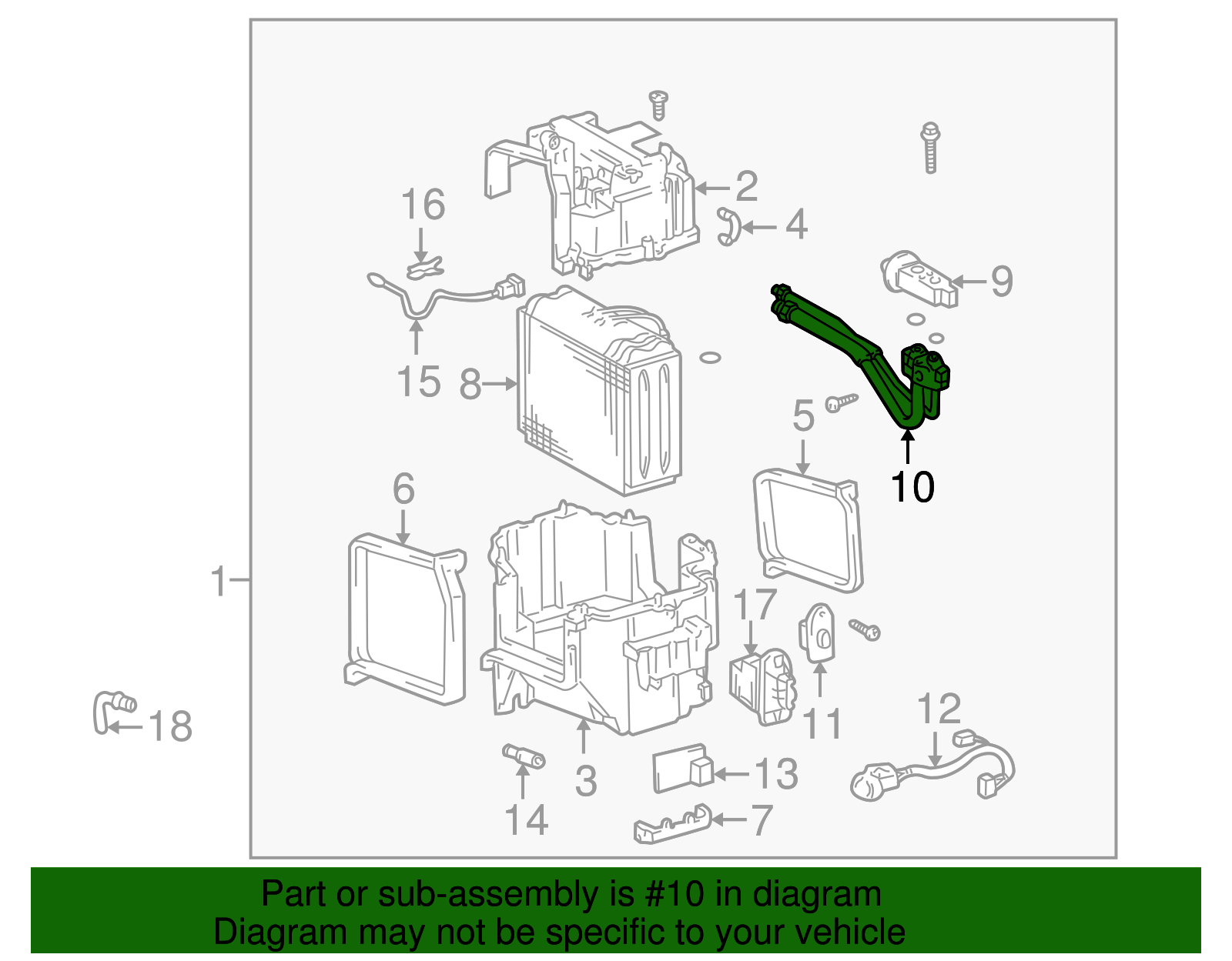 1996-1998 Toyota 4Runner Tube Assembly 88710-35290 | Toyota Parts Center