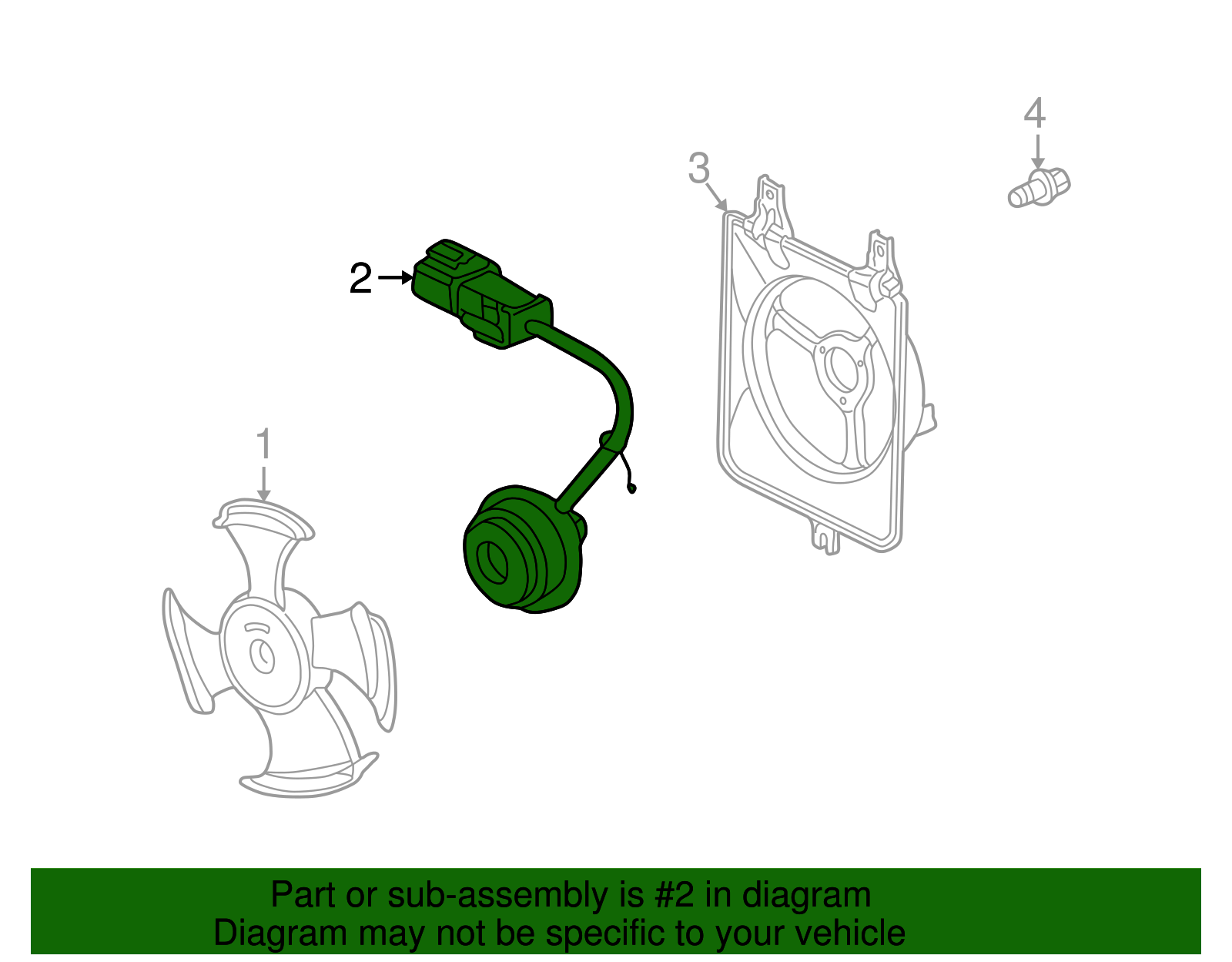38616-PAA-A01 - 1998-2002 Honda - Motor Cooling Fan (Mitsuba) | Honda ...