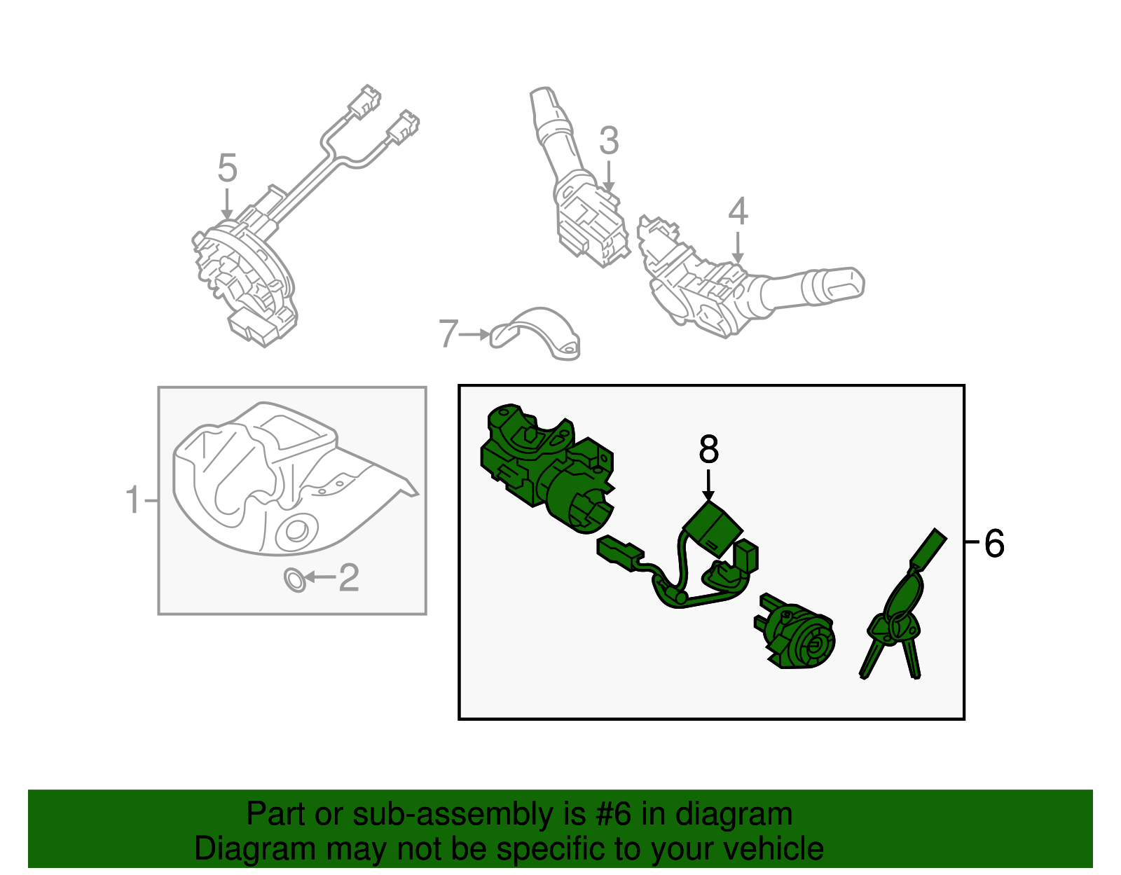 81900-2TB00 - Kia Ignition Assembly 2011 Kia Optima | Performance Auto ...