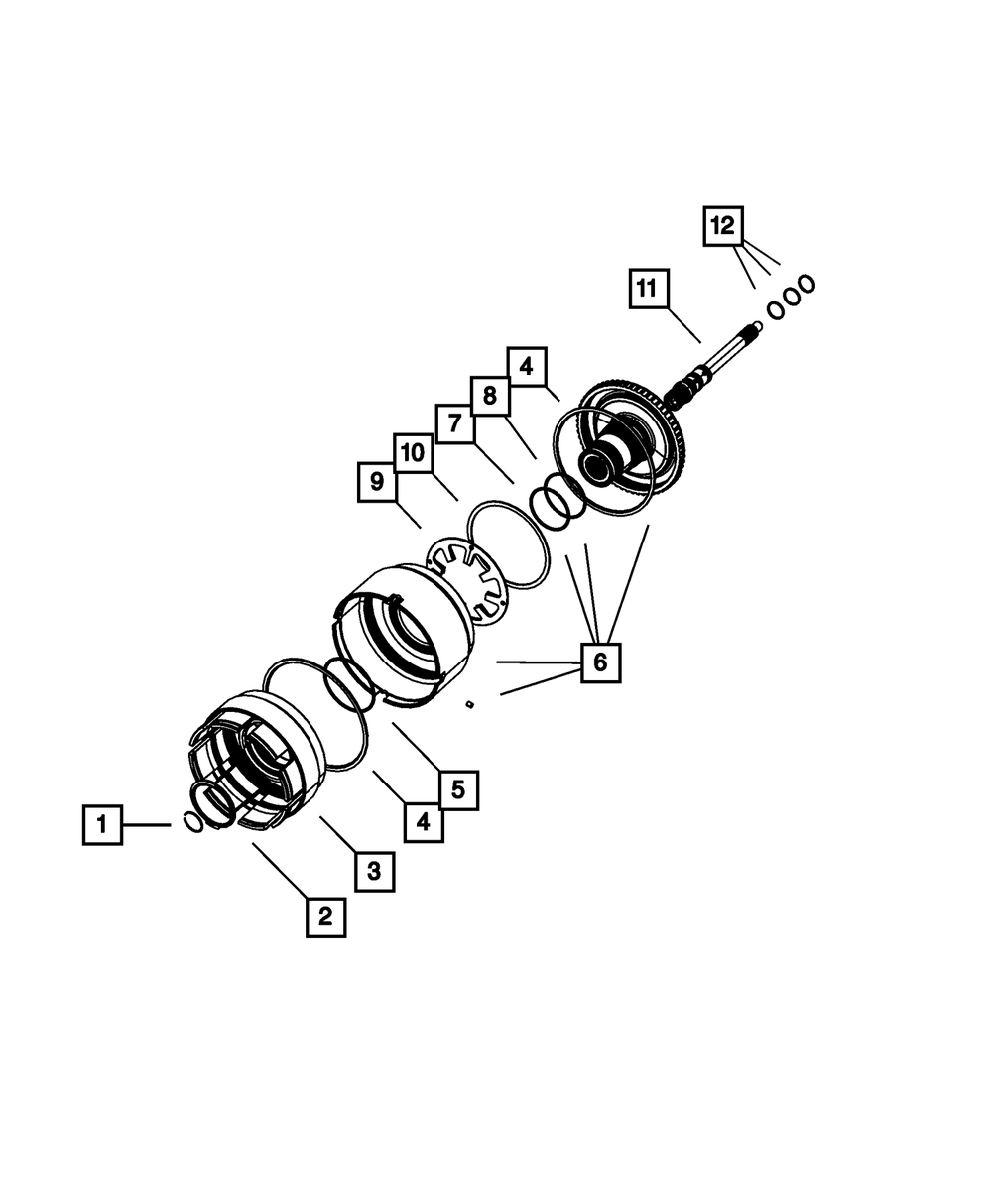 4446543 - Input Shaft Seal | The Official Mopar eStore
