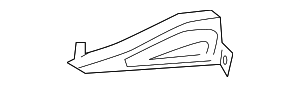53273-04020 - Bumper Cover Bracket (Right, Front) 2005-2011 Toyota ...
