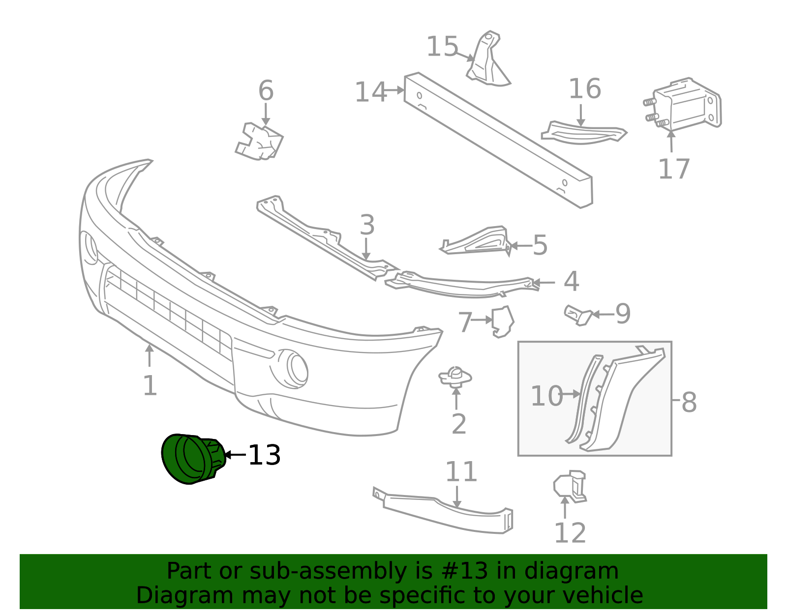 52128-04010 - High-Quality Jack Plug Cover for 2005-2011 Toyota Tacoma ...