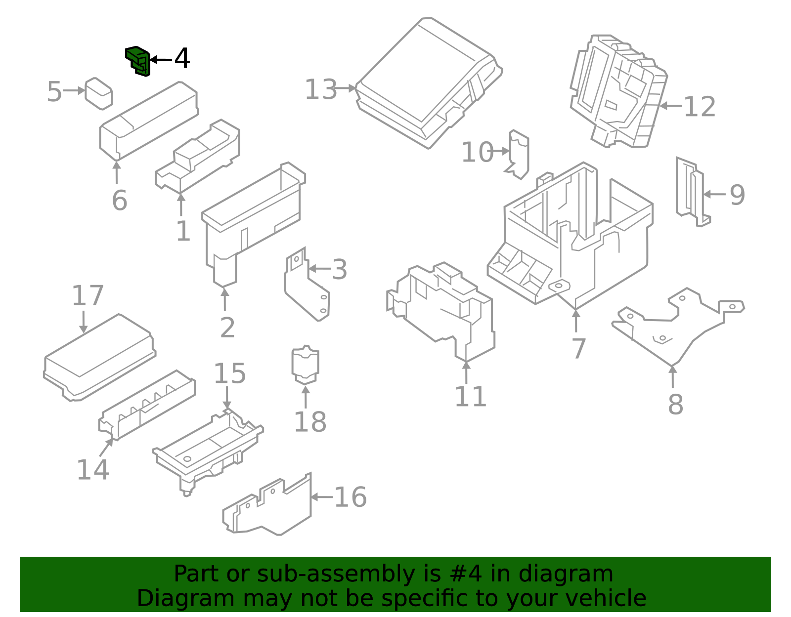2004-2025 Nissan Fuse 24319-8991B | My Nissan Part