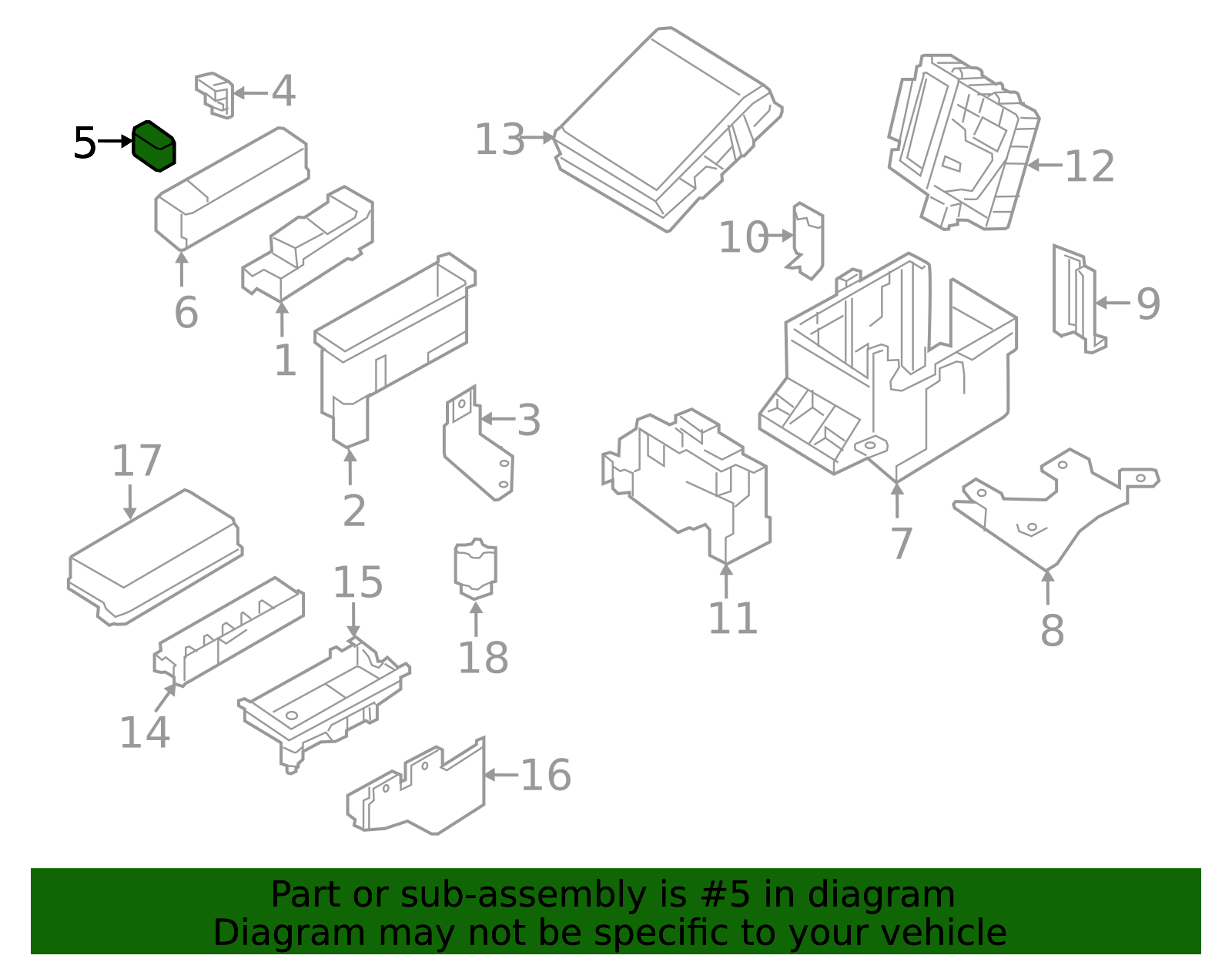 24370-C992A - Fusible Link 2009-2023 Nissan | Official Nissan Parts Store