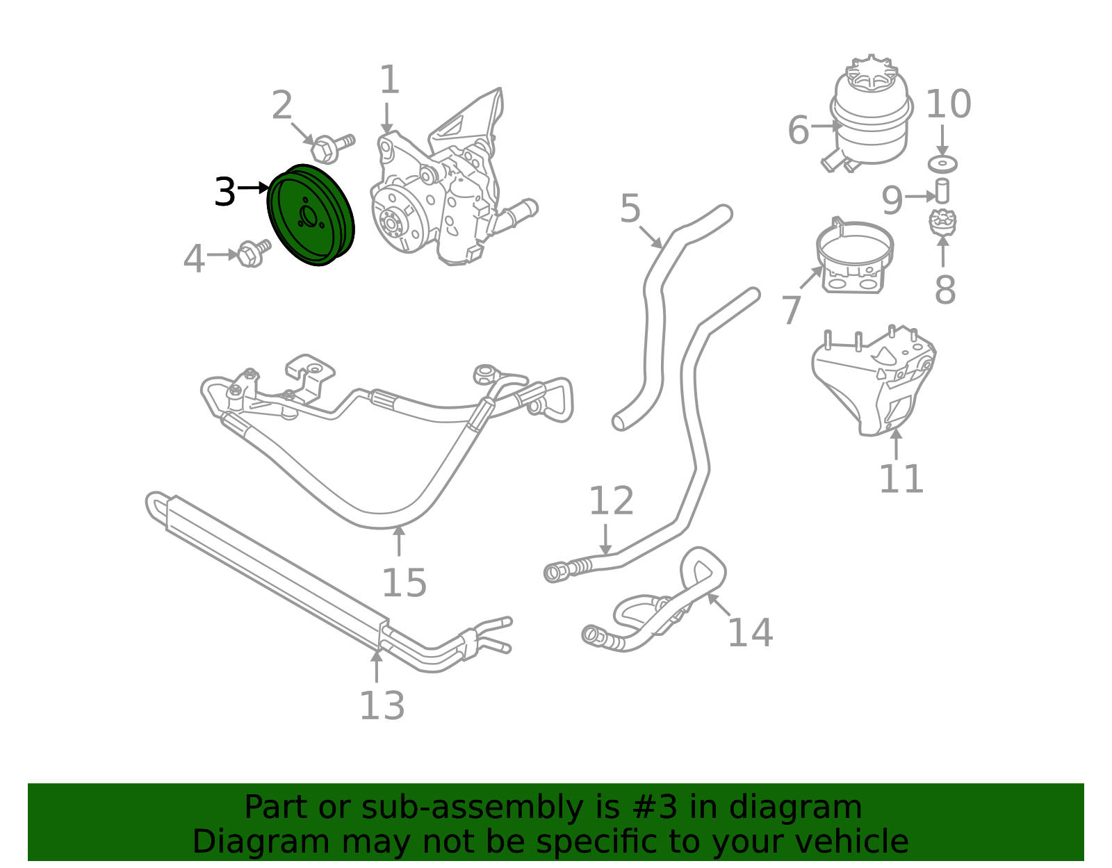 32-42-7-553-955 - Pulley - 2007-2013 BMW | Buy BMW Parts Now