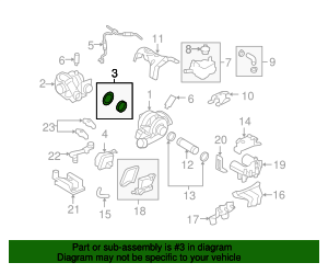 2008-2010 Ford Turbocharger Seal Kit 8C3Z-9T514-C | OEM Parts Online
