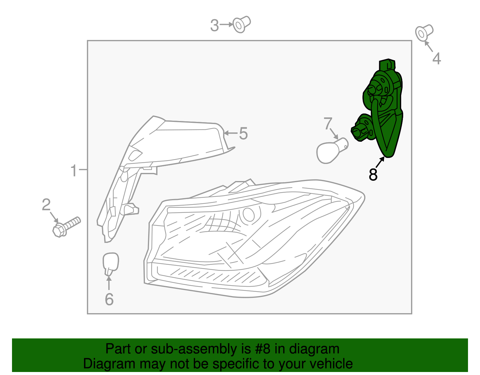 Hyundai - 92480-G3110 - Socket & Wire - 2018-2020 Hyundai Elantra GT ...