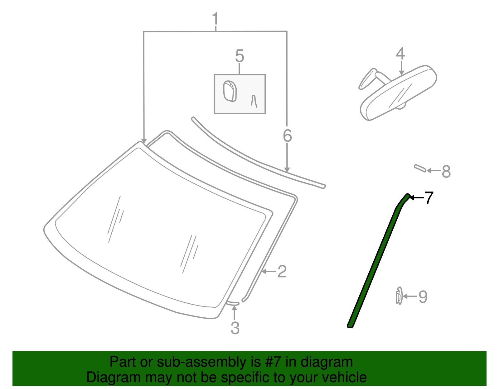 91013FC000 - OEM NEW 1998-2002 Subaru Forester Right Side Front ...