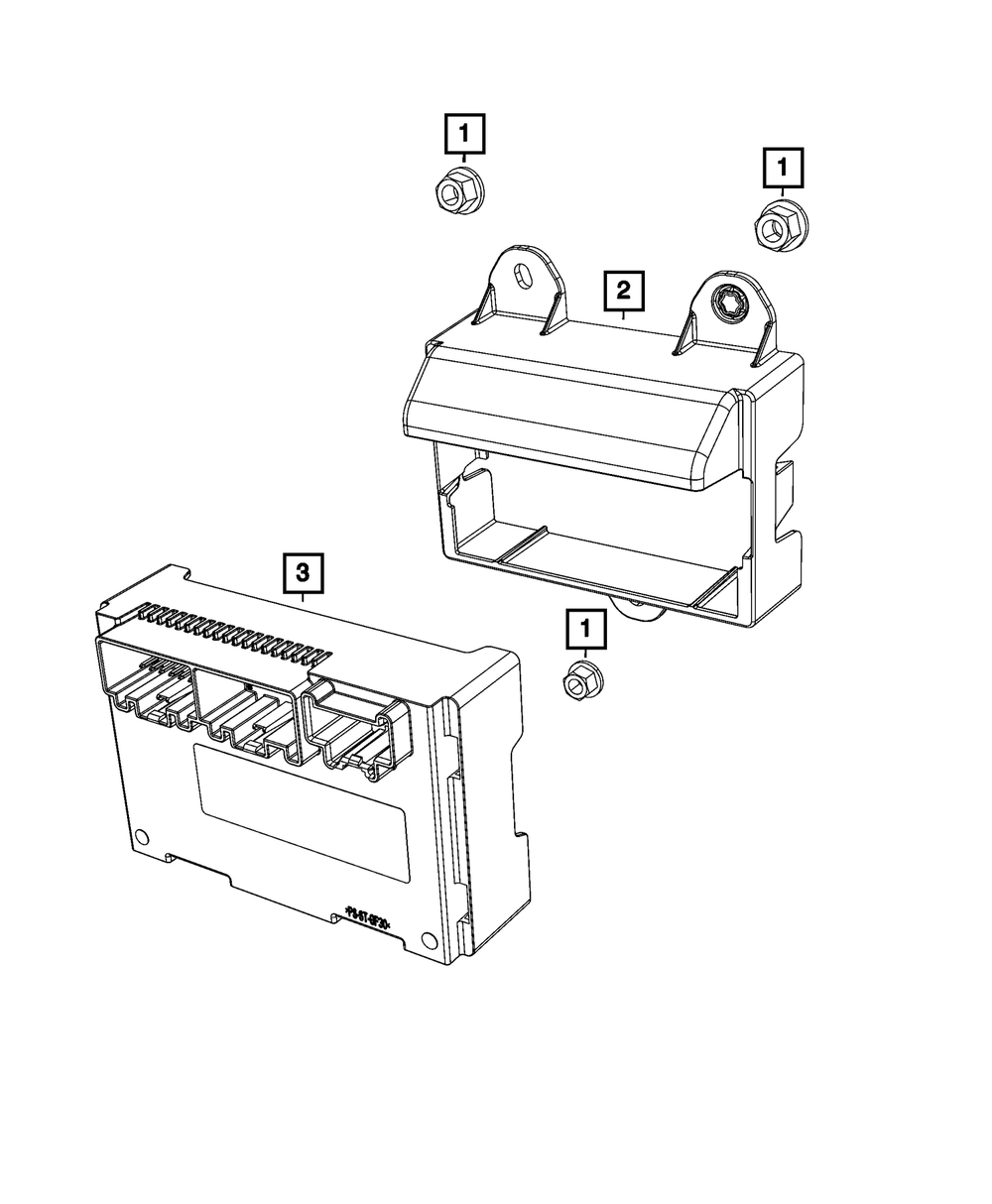 2018-2020 Jeep | Transfer Case Control Module | 68416520AA | Mopar Auto ...