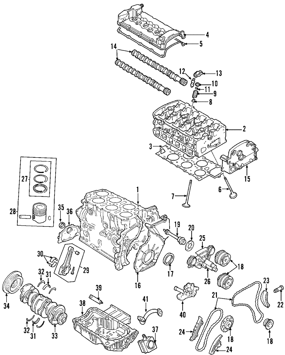 2008-2010 Porsche Cayenne Oil Pump 955-107-013-01 | OEM Parts Online