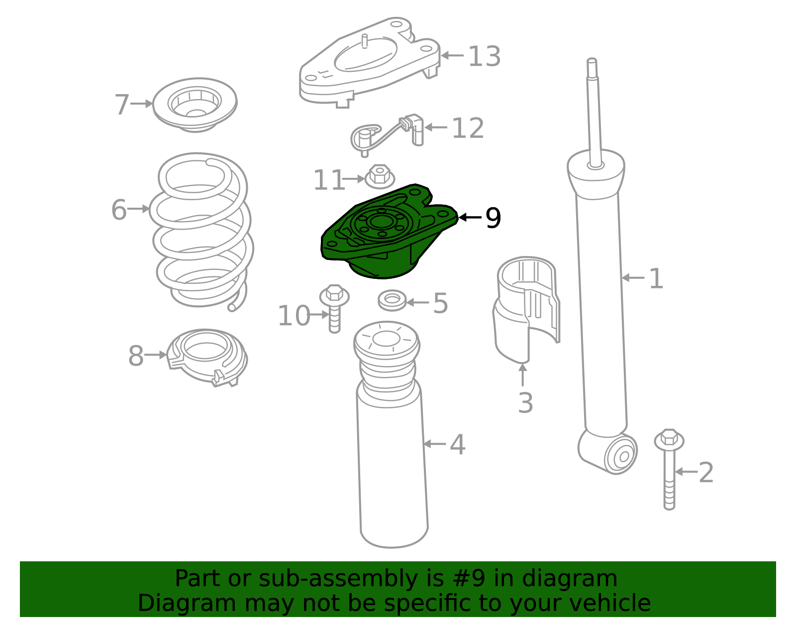 33-50-6-867-478 - 2016-2024 BMW - Shock Mount | BMWPartsHub