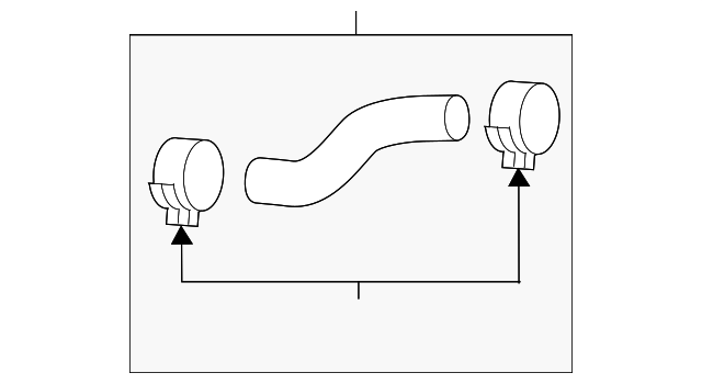 2017-2020 Hyundai Radiator Coolant Hose 25411-F2100 | OEM Parts Online