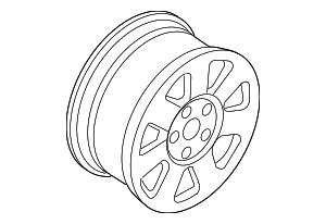 4F0-601-025-K-Z17 - Wheel, Alloy 2002-2007 Audi | Audi OEM Parts