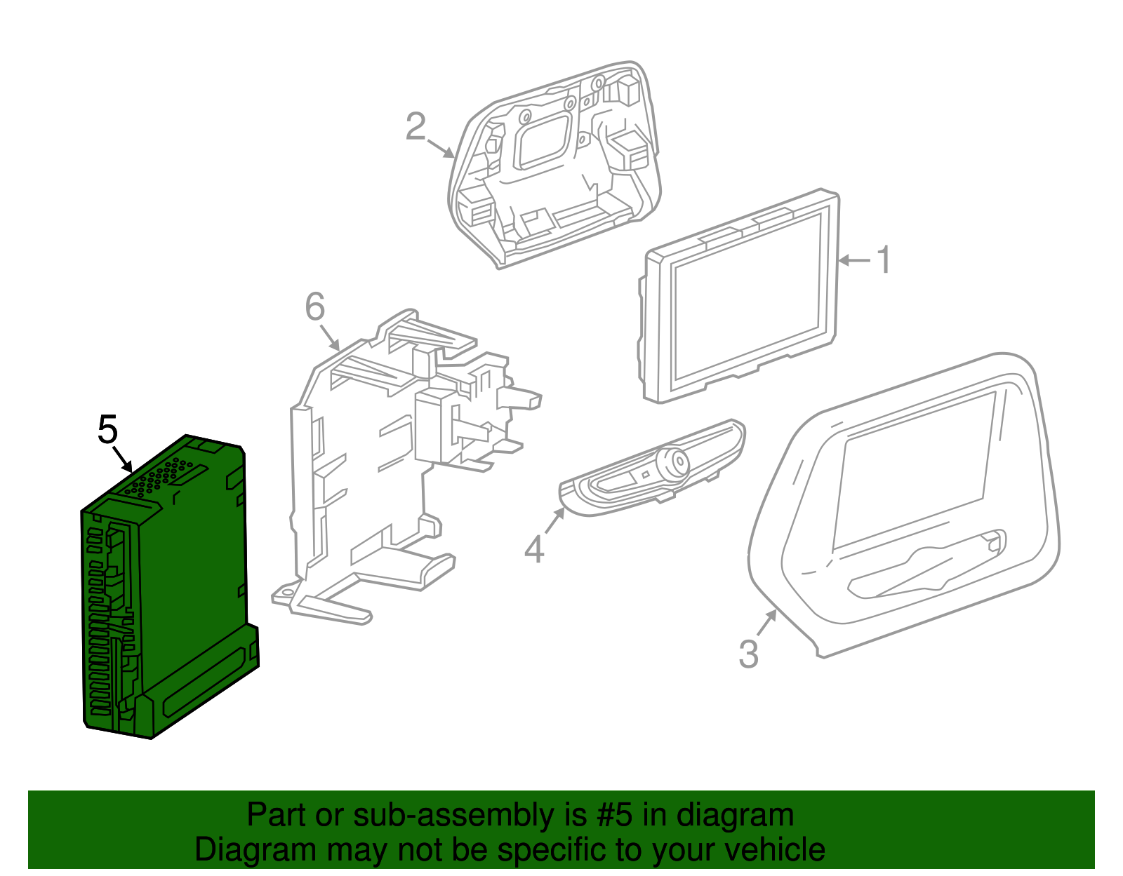 2022-2024 Chevrolet Receiver 86810839 | Shop Matick Buick GMC