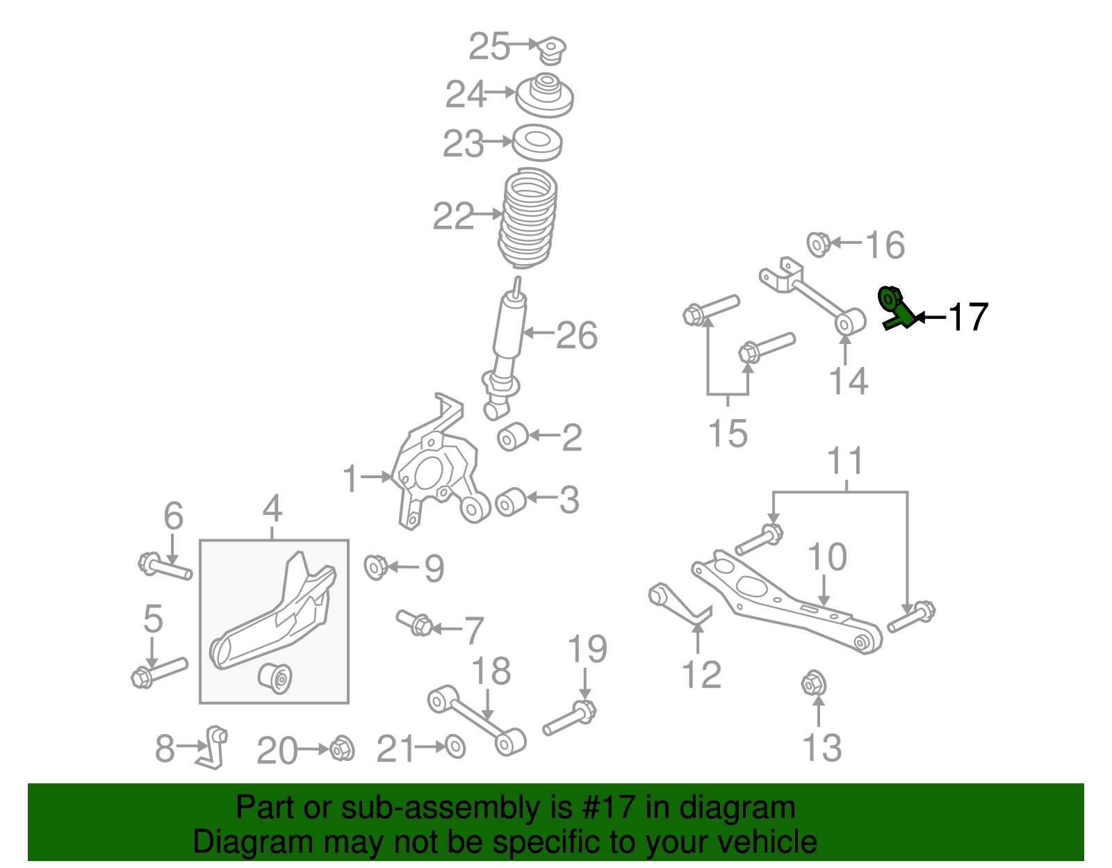 Genuine OEM Ford Part - Lower Ball Joint Nut W707254-S441 | Genuine OEM ...