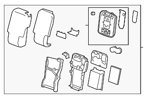 2020-2025 GM Armrest Assembly 85007571 | Capital Chevy Parts