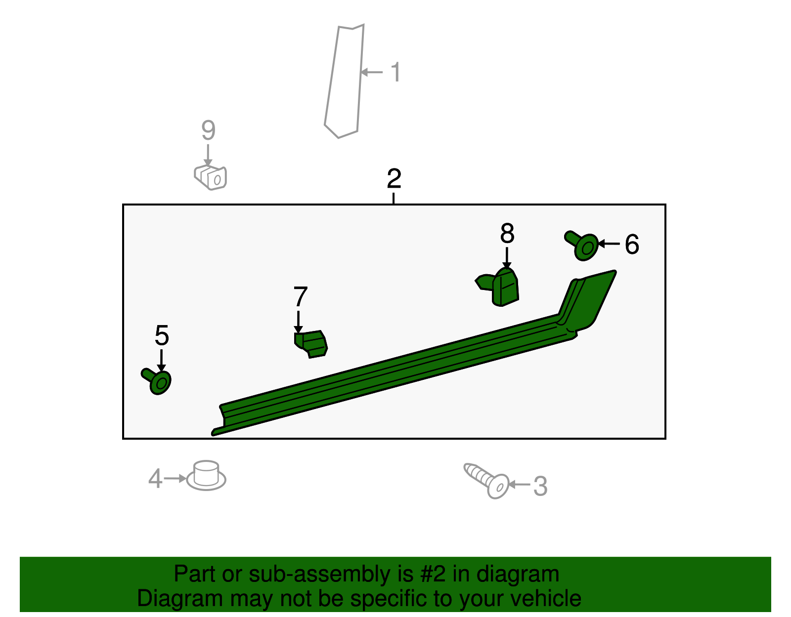 75805-35121 - 2007-2014 Toyota FJ Cruiser - Rocker Panel Guard (Right ...
