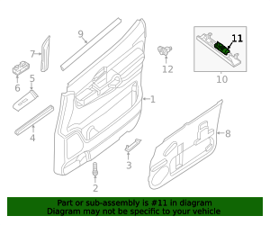 2012-2023 Nissan Bulb 26261-3JA0A | Nissan Parts Central