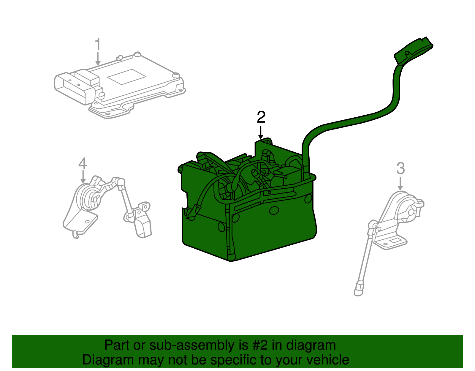 2015-2020 GM Air Suspension Compressor 23316154 | Applegate Chevrolet Parts