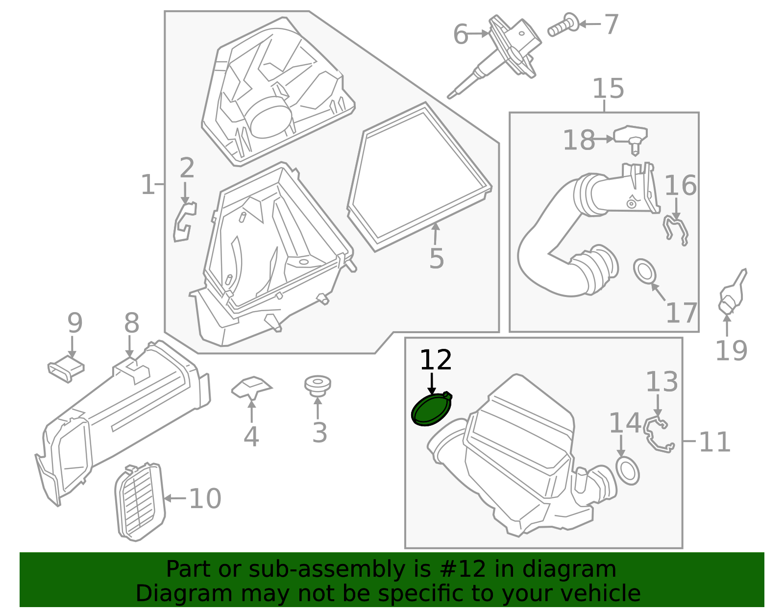 07-12-9-952-135 - Resonator Assembly Clamp 1996-2025 BMW | OEM Euro Parts