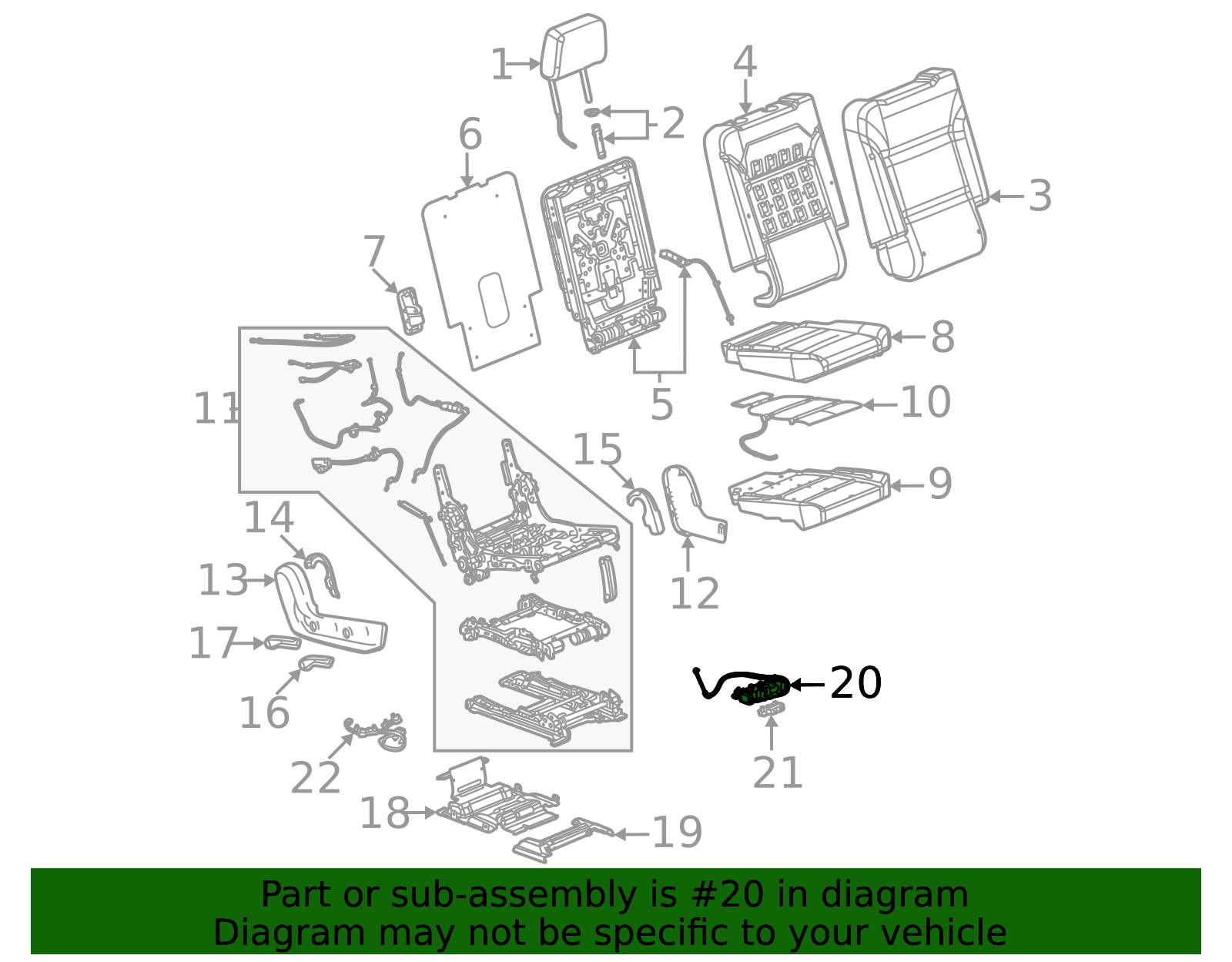 2020-2025 GM Adjust Motor 13545641 | Shop Matick Buick GMC