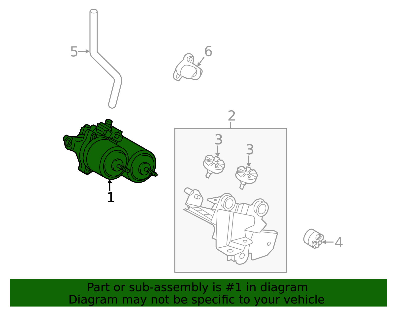 2012-2019 Toyota Prius C Actuator Assembly 47070-52020 | Bam Wholesale ...
