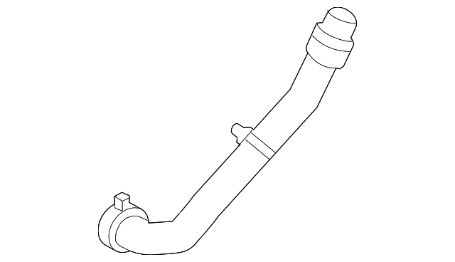 2011-2019 Ford Explorer | Lower Hose | BB5Z-8286-G | Walls' Ford Parts