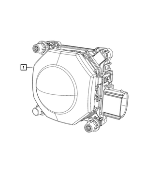 68518012AD - Adaptive Speed Control Module Sensor 2021-2023 Jeep ...