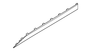 87725-Q5010 - Lower Molding 2021-2025 Kia Seltos | Kia.Parts Store