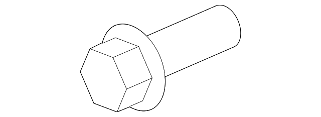 N-019-530-7 - Impact Bar Bolt 2009-2025 Volkswagen | Wolfsburg Parts Direct