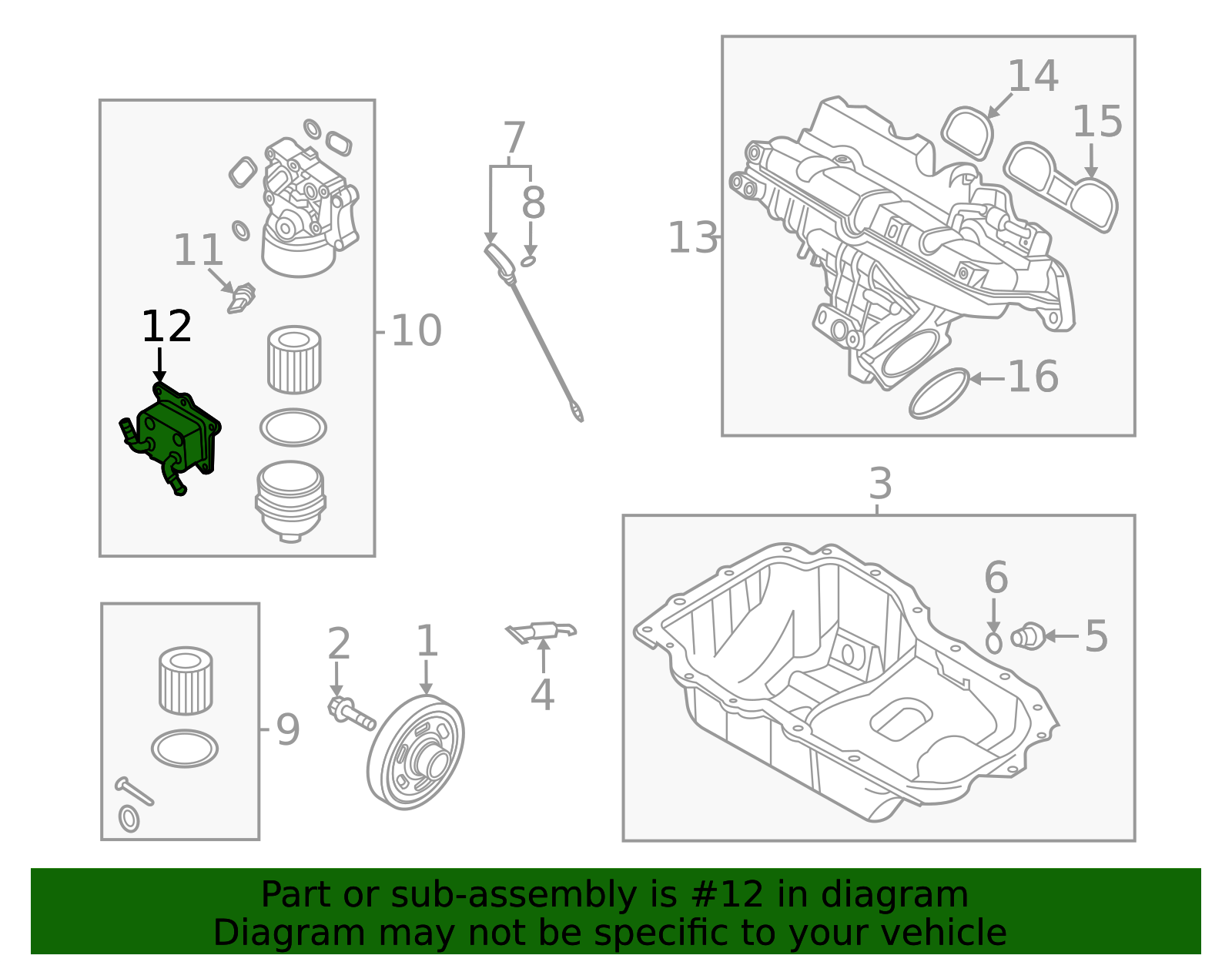 Hyundai - 26410-2M800 - Oil Cooler - 2020-2026 Hyundai | OEM Hyundai ...