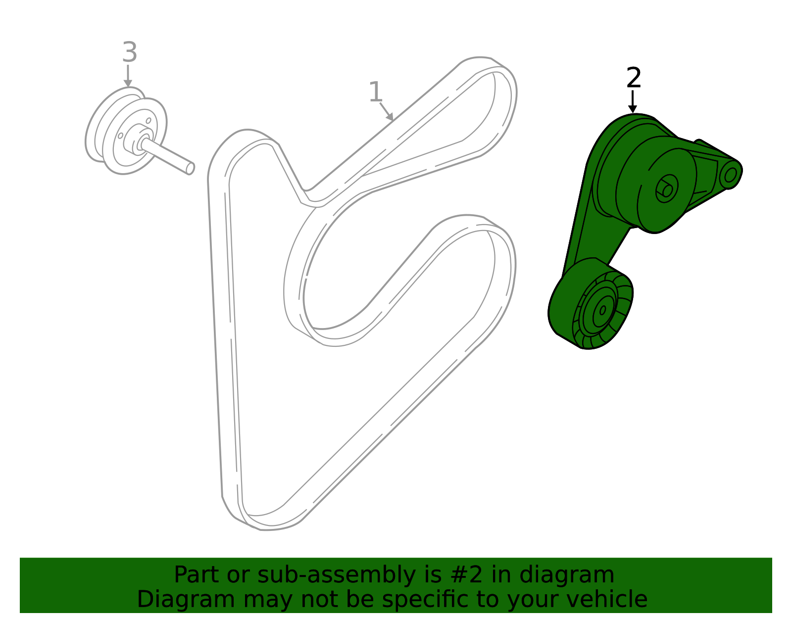25281-2E355 - Tensioner 2017-2025 Kia | Kia.Parts Store