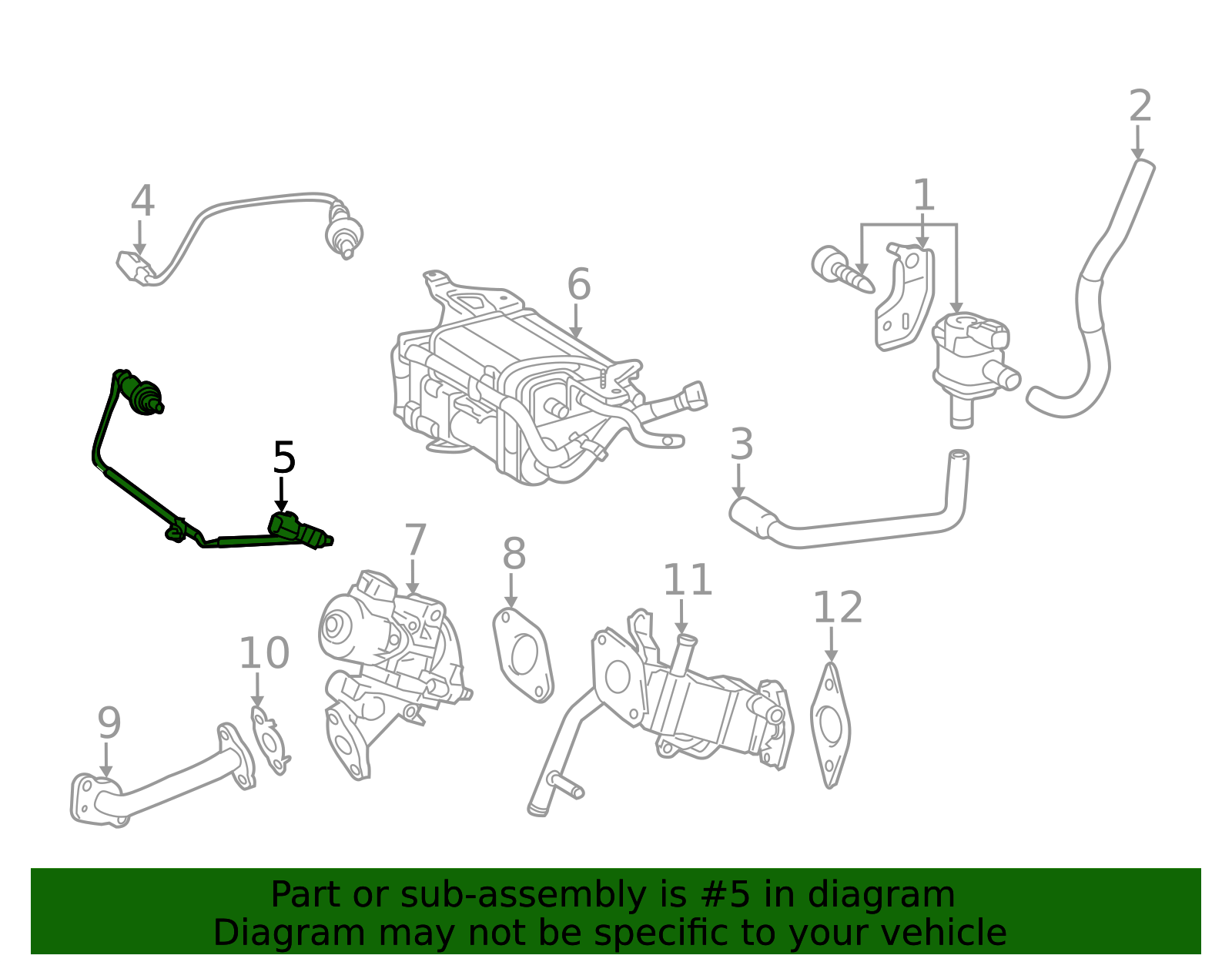 89465-47080 - 2011-2014 Lexus CT200h - Oxygen Sensor | My L Parts