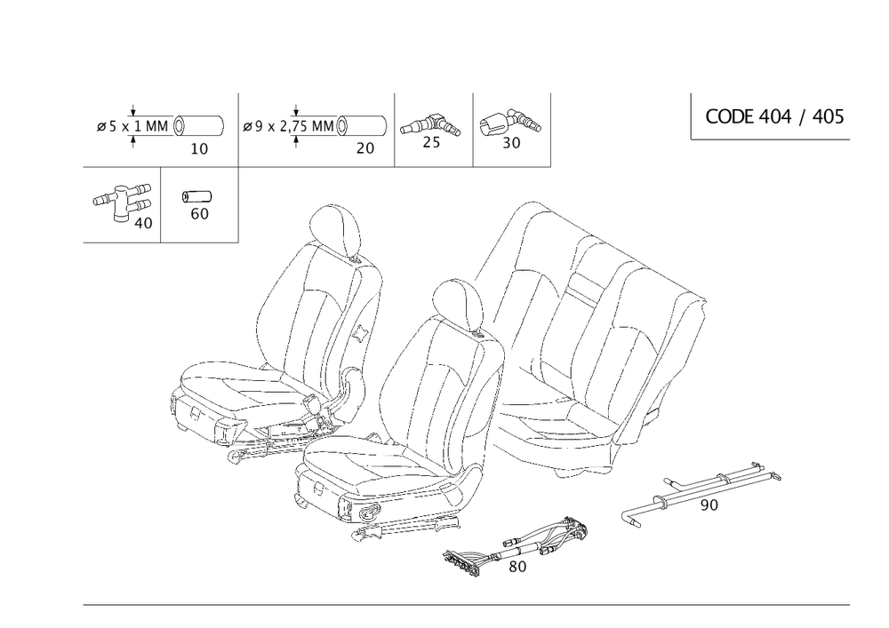 117-078-03-81 - Hose 1973-2018 Mercedes-Benz | Mercedes-Benz USA Parts