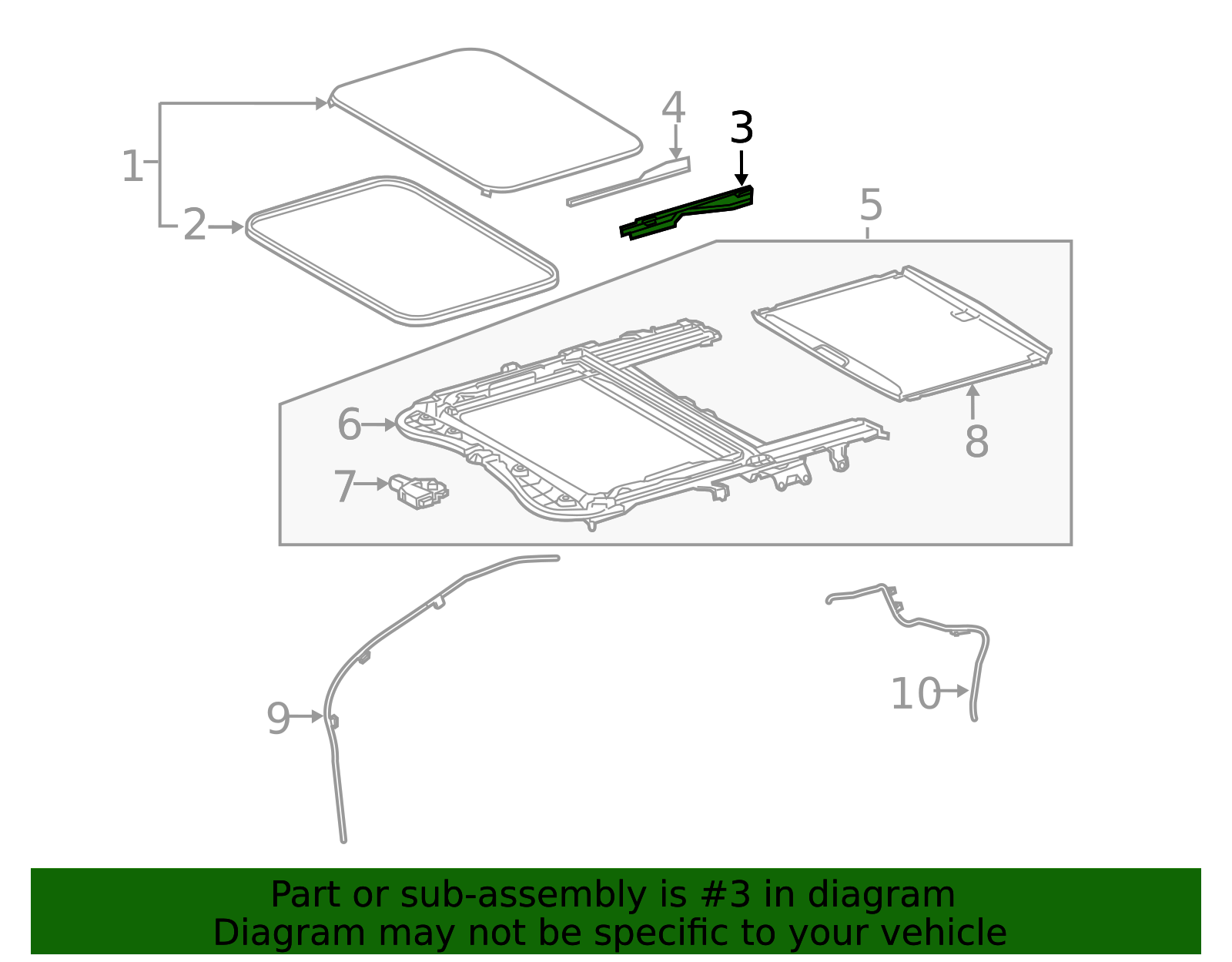 Side Trim 63217-76010 | OEM Parts Online