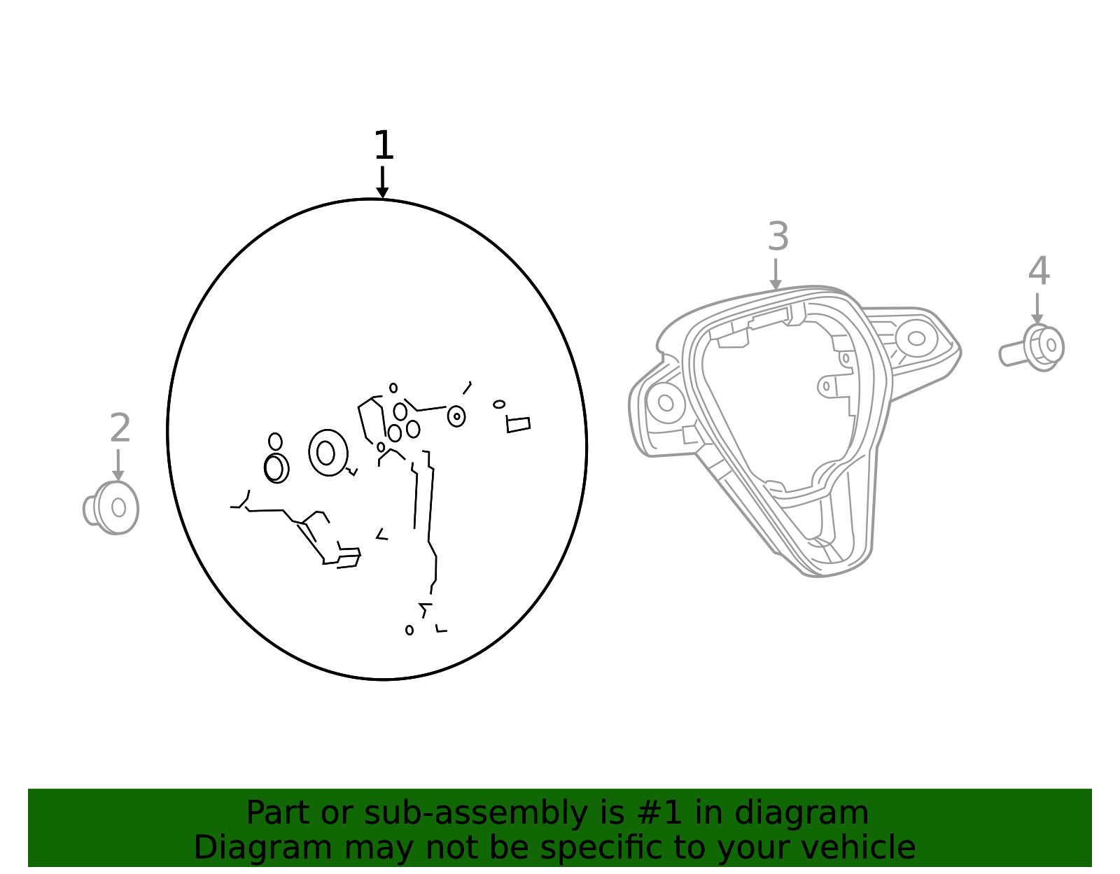 2019-2025 Toyota 2019-2024 Toyota - Steering Wheel 45100-0R180-C0 ...