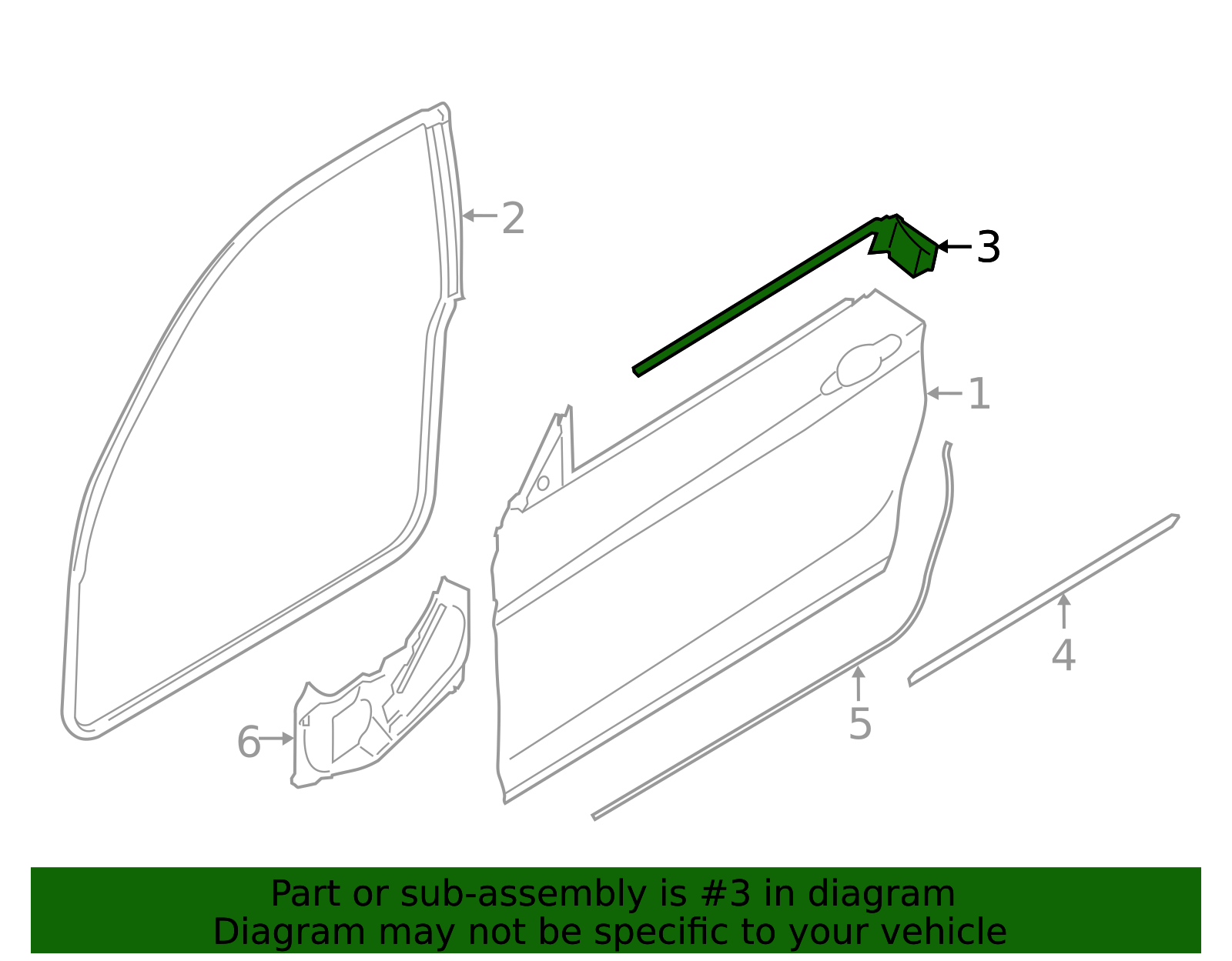 Belt Weatherstrip - Window Seal Protection 51-33-7-267-905 | AutoNation ...