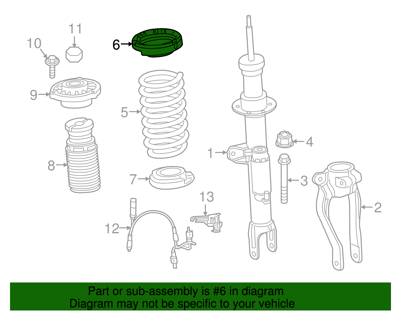 31-30-6-862-569 - 2018-2024 BMW - Upper Insulator | Buy BMW Parts Now