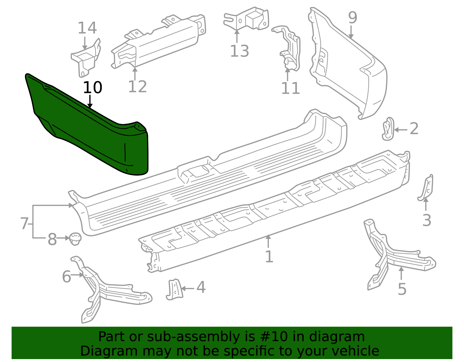 52107-35051 - Extension - 1996-2002 Toyota 4Runner | OEM Genuine Toyota ...
