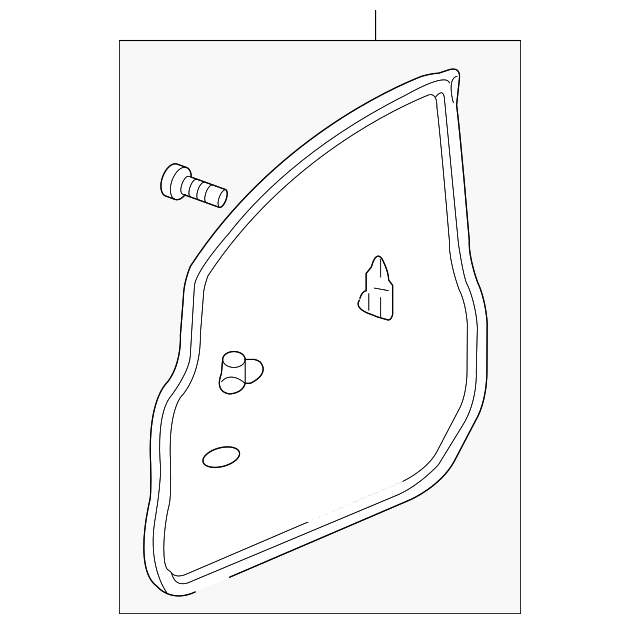 72355-TK6-A51 - Weather-Strip On Body 2013 Honda Fit | Honda Parts Online