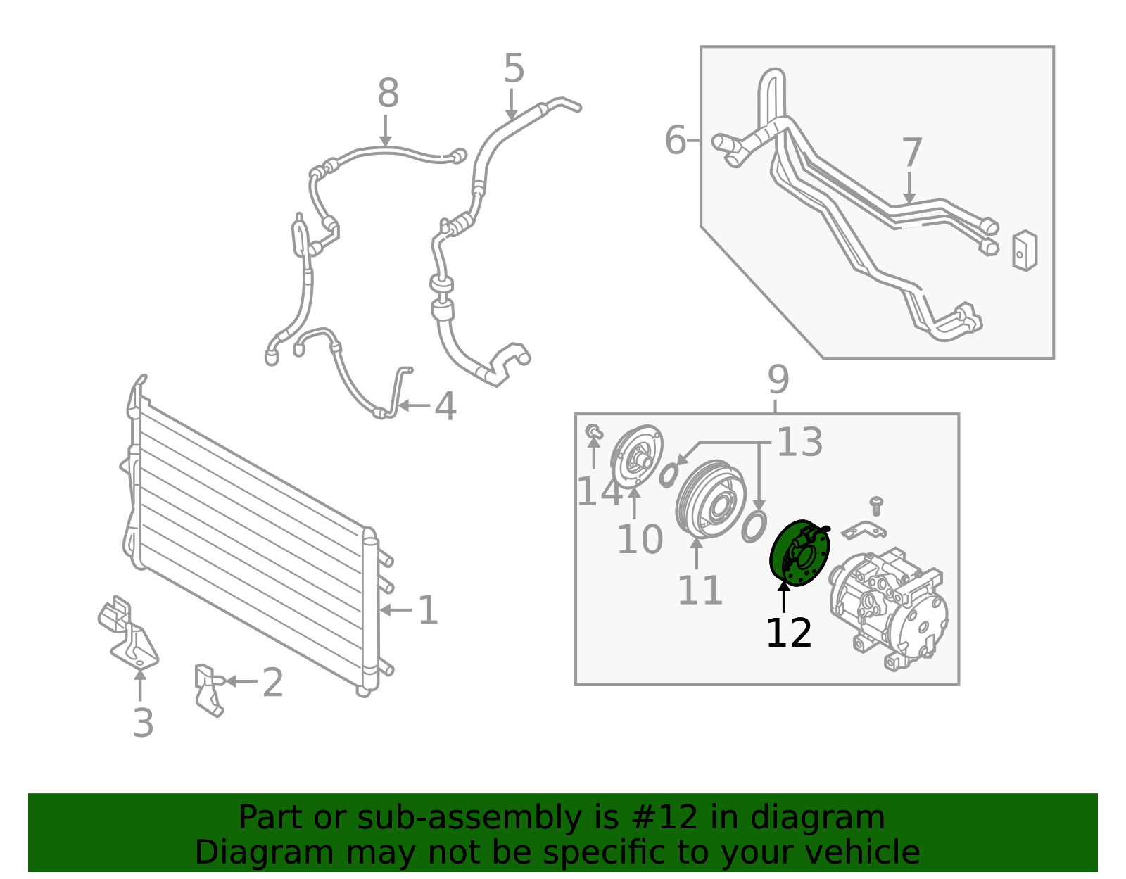 97641-4D100 - Clutch Coil 2009-2014 Kia | Kia.Parts Store