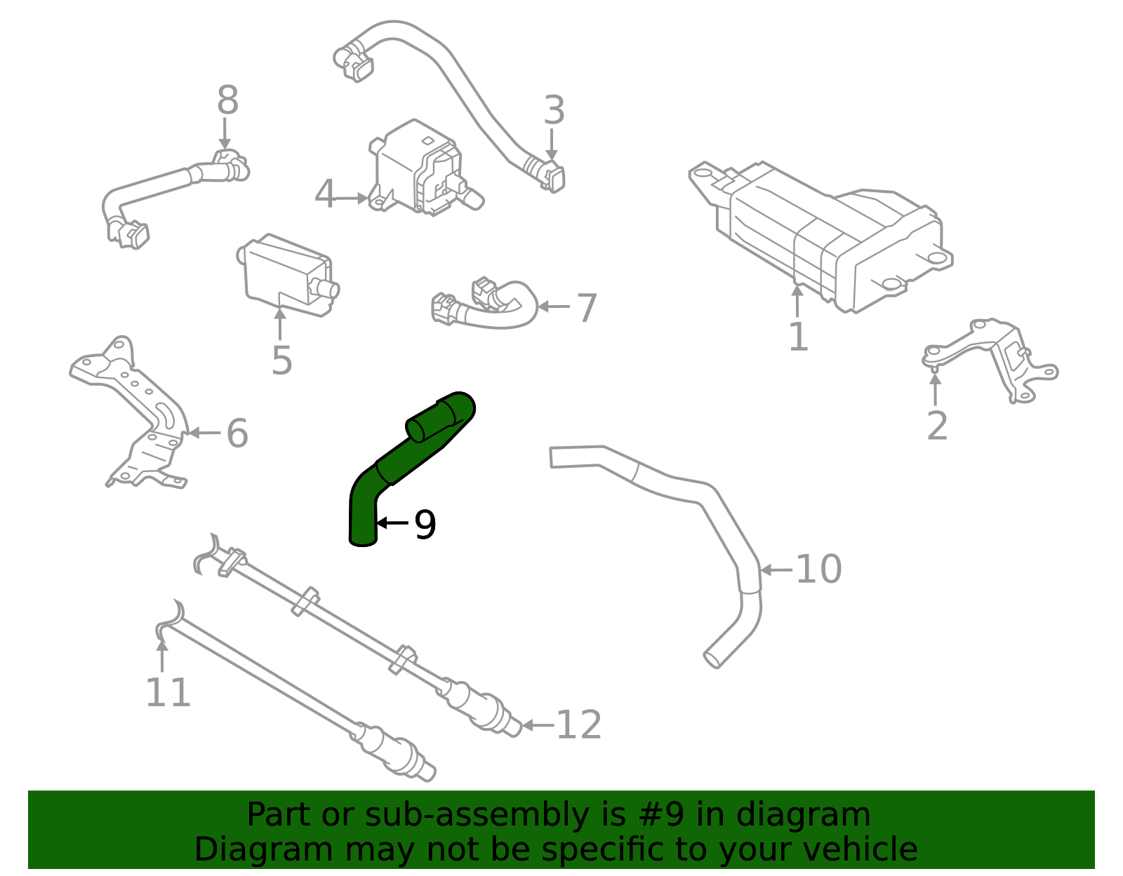2022-2025 Toyota GR86 2022-2024 Toyota GR86 - Vent Tube SU003-09437 ...