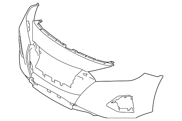 2019-2023 Nissan Maxima Bumper Cover 62022-9DJ0H | Nissan Parts Store