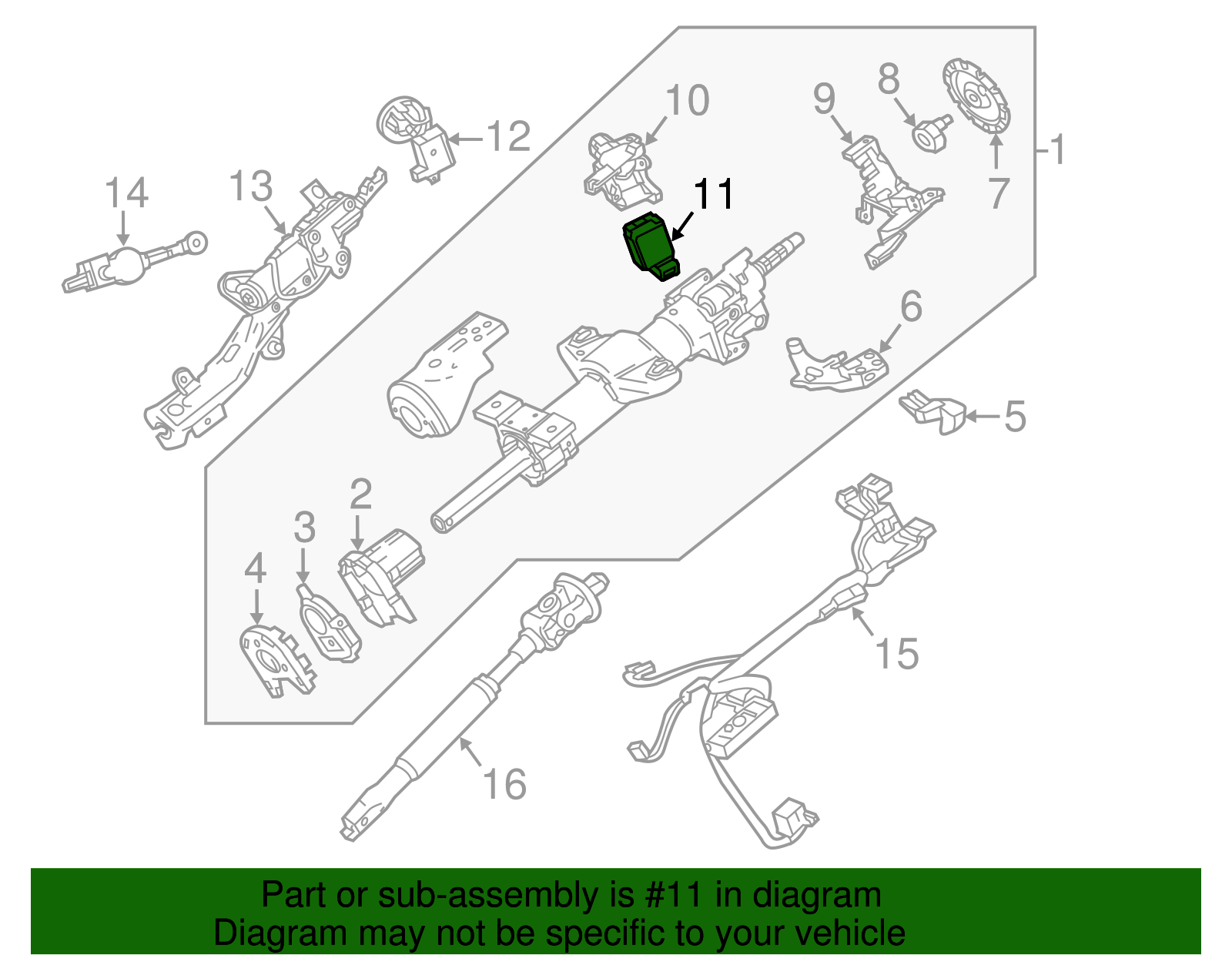 2016-2025 GM Ignition and Start Switch 85619198 | OEM Parts Online