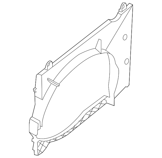 2004-2015 Nissan Fan Shroud 21476-9FD0A | Bill Kay Nissan Parts